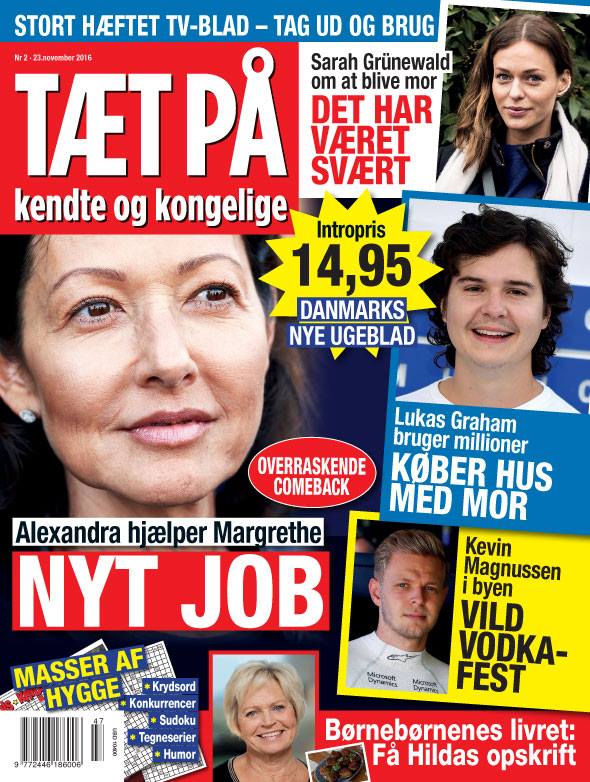 TÆT PÅ ugeblad - læs gossip og sladder om de kongelige og kendte!